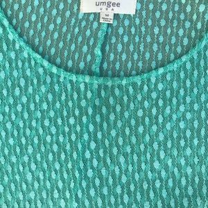 Umgee | Tops | Umgee Womens Turquoise Lace Top Size Medium | Poshmark